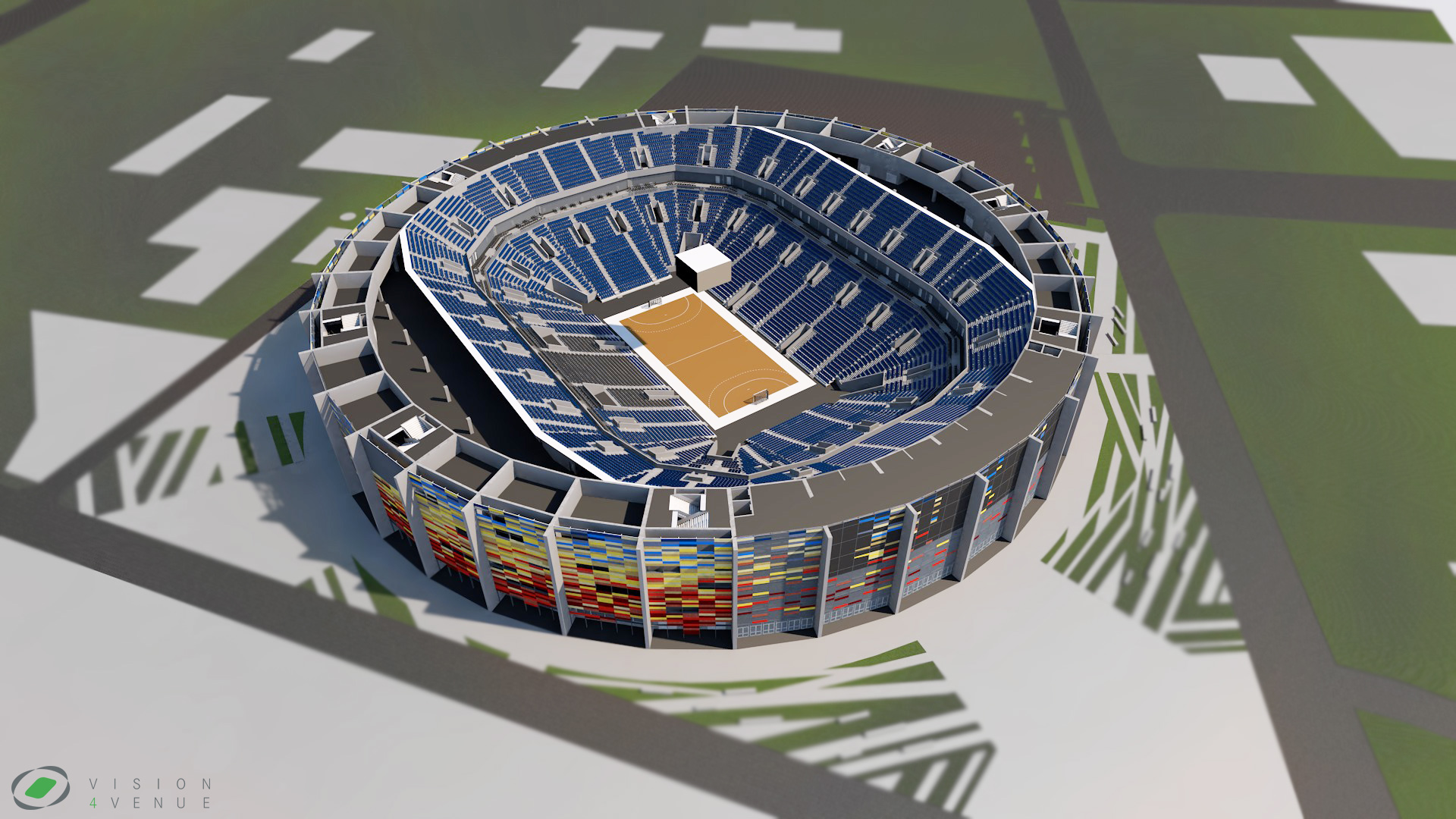 Indoor Arena Bucharest – vision4venue – we create homes for sport