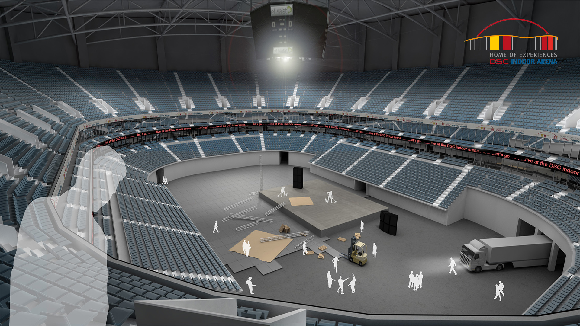 DSC Indoor Arena – vision4venue – we create homes for sport